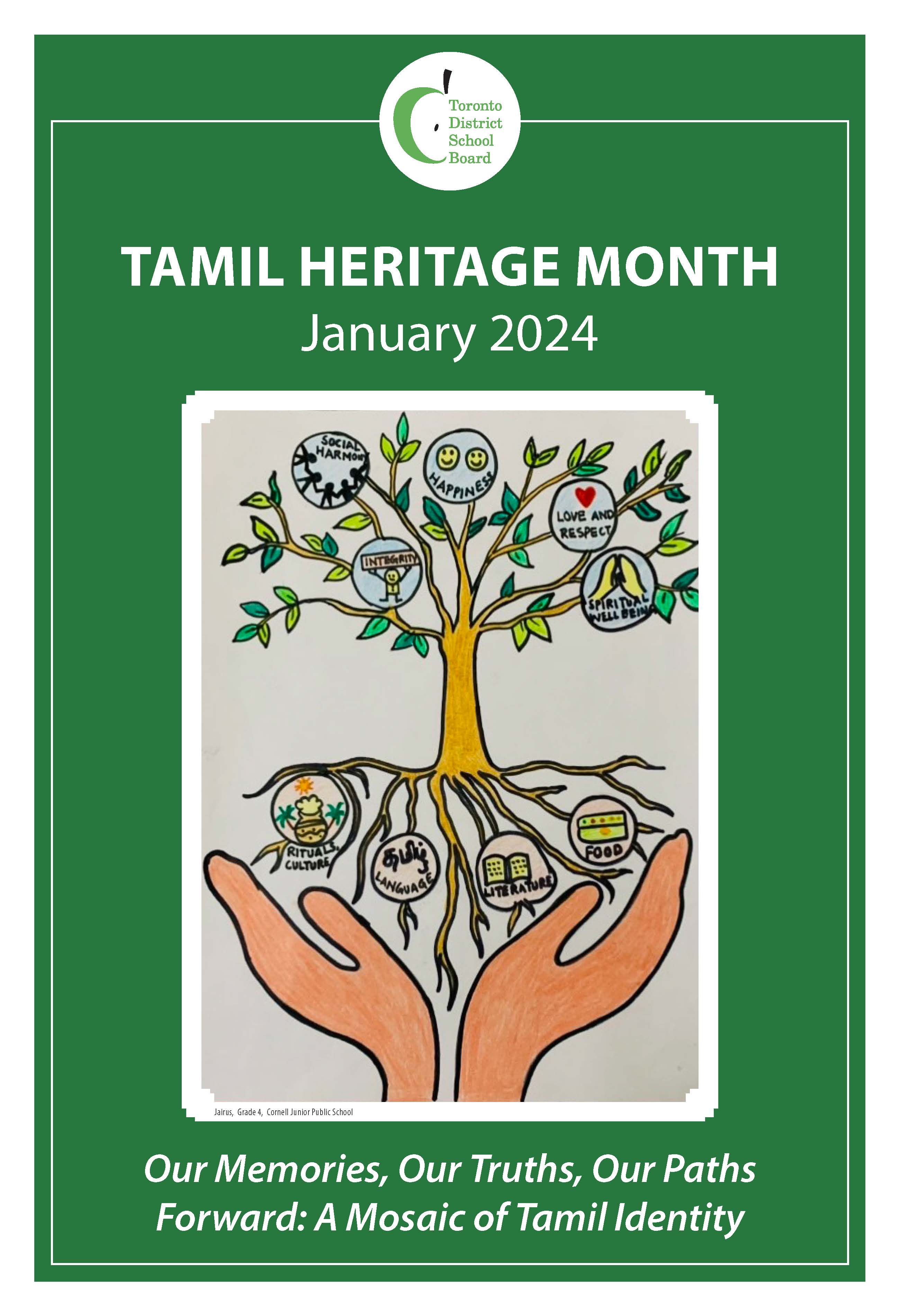 News: Tamil Heritage Month - January 2024 | Toronto District School Board