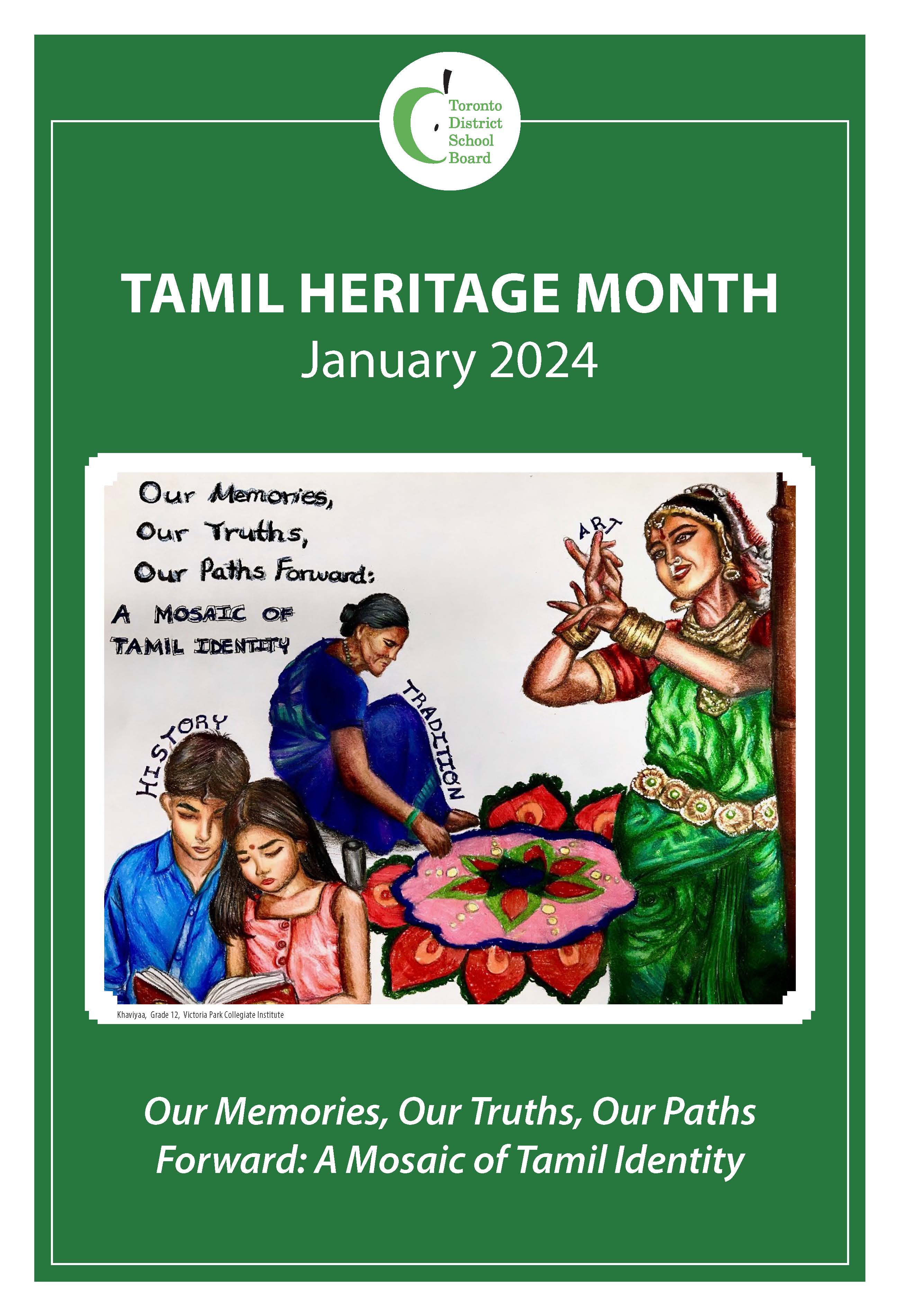 News: Tamil Heritage Month - January 2024 | Toronto District School Board