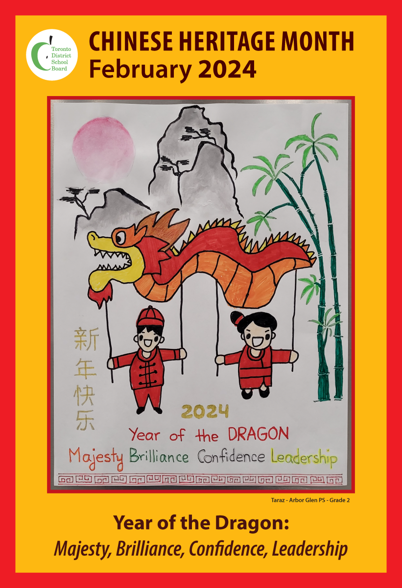 News: Chinese Heritage Month - February 2024 | Toronto District School ...